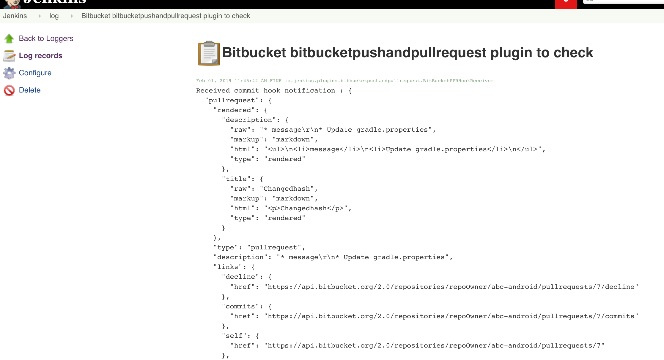 [JENKINS-55896] Jenkins is not triggering build on any pullrequest created in bitbucket repo ...